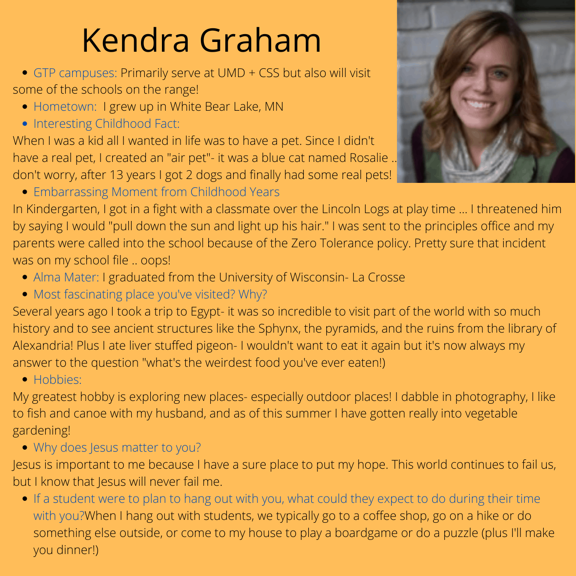 MEET OUR STAFF – Greater Twin Ports Cru